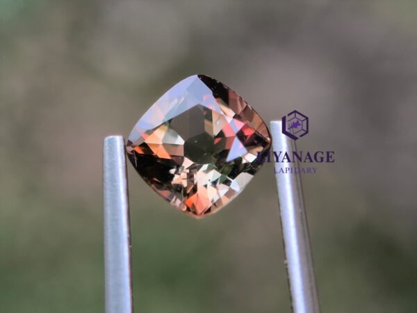 Natural Andalusite 1.00 ct – Cushion Cut Pleochroic Stone from Kolonna ...