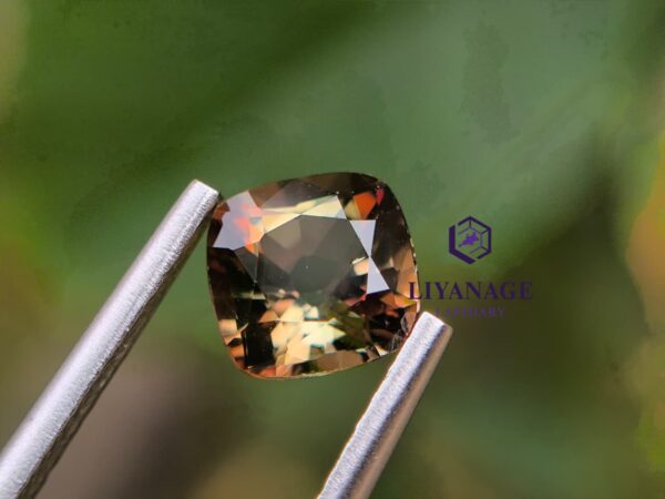 Natural Andalusite 1.00 ct – Cushion Cut Pleochroic Stone from Kolonna ...